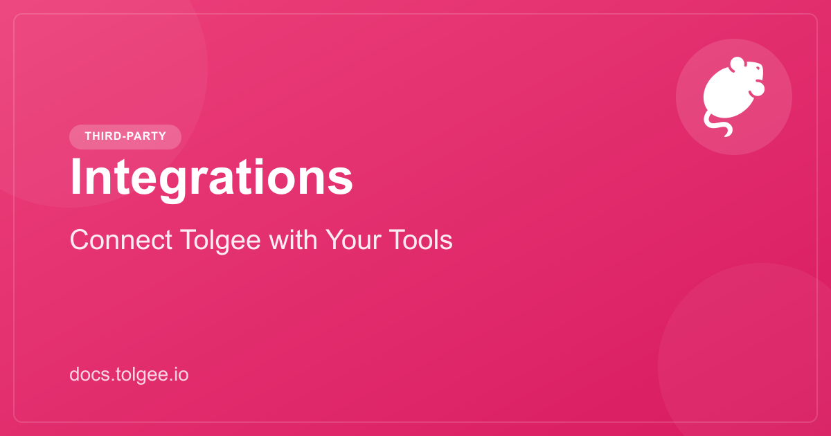 About Integrations | Tolgee