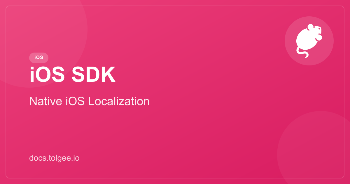 Get started | Tolgee